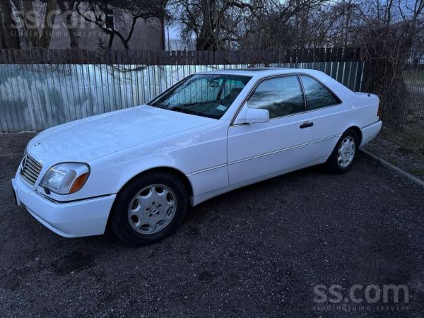 Balts Mercedes-Benz s-600 1994 Rīga, ar dzinēja tilpumu 6.00 L un nobraukumu 132 tūkst. km par 17000 €, foto 3 vietnē AUTOMOTO.COM.LV