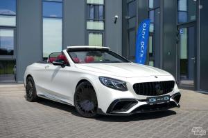Balts Mercedes-Benz s-63-amg 2017 Kauņa, ar dzinēja tilpumu 5.50 L un nobraukumu 26 tūkst. km par 94950 €, foto  vietnē AUTOMOTO.COM.LV
