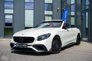 Balts Mercedes-Benz s-63-amg 2017 Kauņa, ar dzinēja tilpumu 5.50 L un nobraukumu 26 tūkst. km par 94950 €, foto 3 vietnē AUTOMOTO.COM.LV