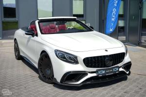 Balts Mercedes-Benz s-63-amg 2017 Kauņa, ar dzinēja tilpumu 5.50 L un nobraukumu 26 tūkst. km par 94950 €, foto 5 vietnē AUTOMOTO.COM.LV