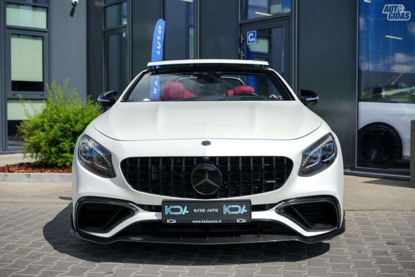 Balts Mercedes-Benz s-63-amg 2017 Kauņa, ar dzinēja tilpumu 5.50 L un nobraukumu 26 tūkst. km par 94950 €, foto 5 vietnē AUTOMOTO.COM.LV