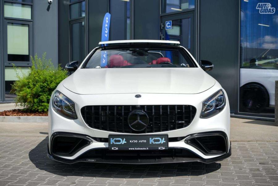 Balts Mercedes-Benz s-63-amg 2017 Kauņa, ar dzinēja tilpumu 5.50 L un nobraukumu 26 tūkst. km par 94950 €, foto 6 vietnē AUTOMOTO.COM.LV