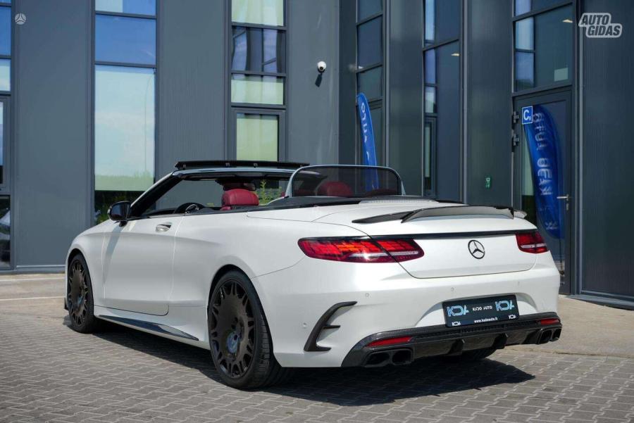 Balts Mercedes-Benz s-63-amg 2017 Kauņa, ar dzinēja tilpumu 5.50 L un nobraukumu 26 tūkst. km par 94950 €, foto 13 vietnē AUTOMOTO.COM.LV