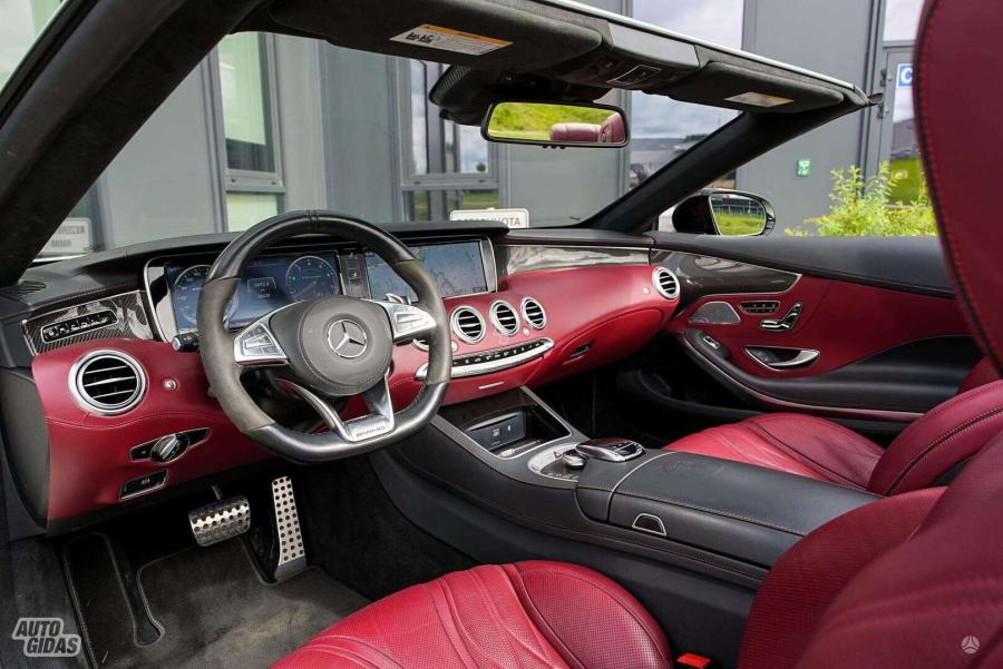 Balts Mercedes-Benz s-63-amg 2017 Kauņa, ar dzinēja tilpumu 5.50 L un nobraukumu 26 tūkst. km par 94950 €, foto 30 vietnē AUTOMOTO.COM.LV