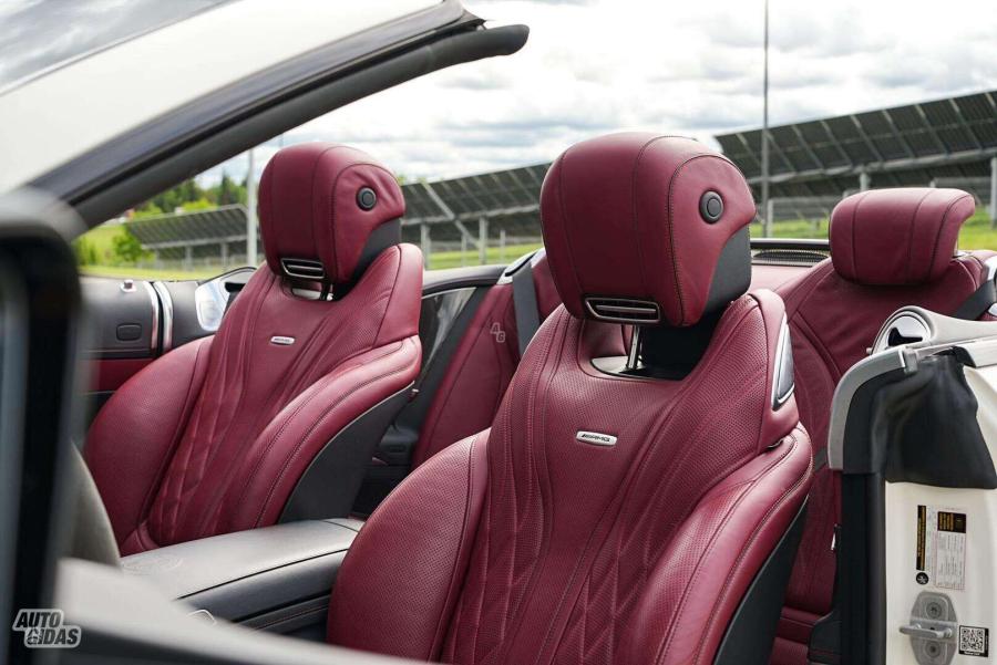 Balts Mercedes-Benz s-63-amg 2017 Kauņa, ar dzinēja tilpumu 5.50 L un nobraukumu 26 tūkst. km par 94950 €, foto 32 vietnē AUTOMOTO.COM.LV