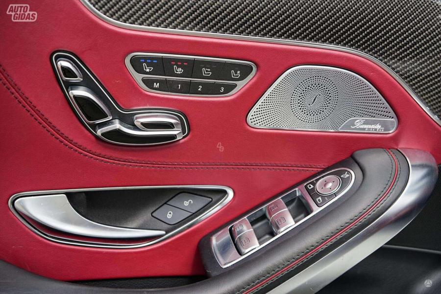 Balts Mercedes-Benz s-63-amg 2017 Kauņa, ar dzinēja tilpumu 5.50 L un nobraukumu 26 tūkst. km par 94950 €, foto 33 vietnē AUTOMOTO.COM.LV