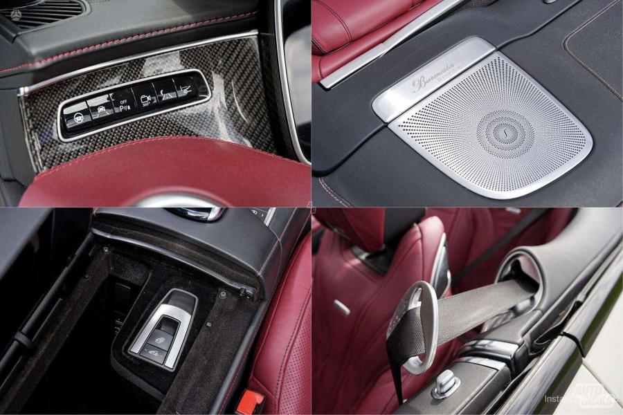 Balts Mercedes-Benz s-63-amg 2017 Kauņa, ar dzinēja tilpumu 5.50 L un nobraukumu 26 tūkst. km par 94950 €, foto 37 vietnē AUTOMOTO.COM.LV