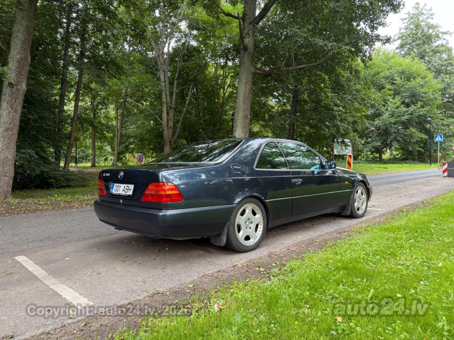 Black Mercedes-Benz S-Class 1996 in Tallinn, with an engine capacity of 5.00 L and mileage of 281 thousand km for 8700 €, photo 4 on AUTOMOTO.COM.LV