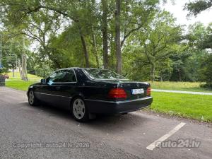 Black Mercedes-Benz S-Class 1996 in Tallinn, with an engine capacity of 5.00 L and mileage of 281 thousand km for 8700 €, photo 6 on AUTOMOTO.COM.LV