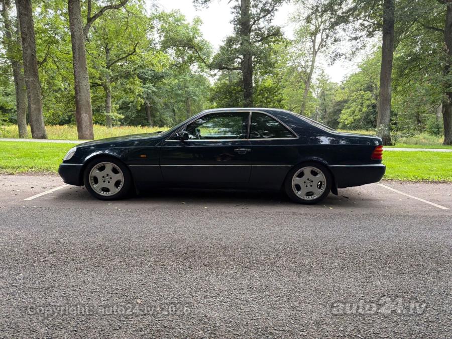Black Mercedes-Benz S-Class 1996 in Tallinn, with an engine capacity of 5.00 L and mileage of 281 thousand km for 8700 €, photo 7 on AUTOMOTO.COM.LV