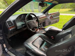 Black Mercedes-Benz S-Class 1996 in Tallinn, with an engine capacity of 5.00 L and mileage of 281 thousand km for 8700 €, photo 10 on AUTOMOTO.COM.LV
