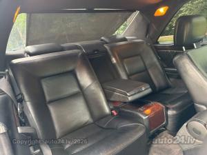 Black Mercedes-Benz S-Class 1996 in Tallinn, with an engine capacity of 5.00 L and mileage of 281 thousand km for 8700 €, photo 14 on AUTOMOTO.COM.LV