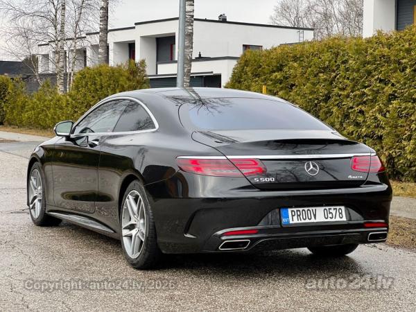 Black Mercedes-Benz S-Class 2016 in Tartu, with an engine capacity of 4.70 L and mileage of 170 thousand km for 41990 €, photo 5 on AUTOMOTO.COM.LV