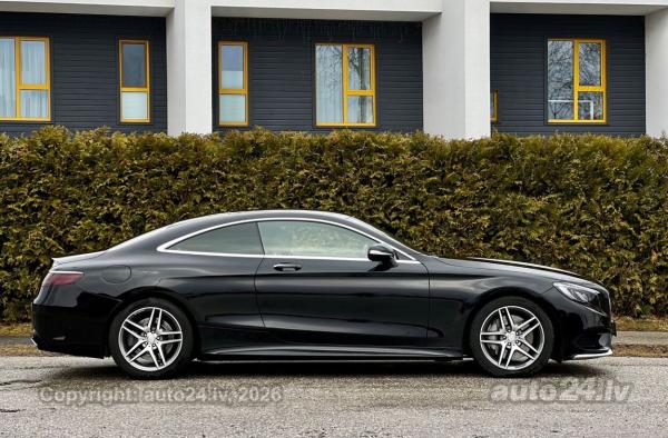 Black Mercedes-Benz S-Class 2016 in Tartu, with an engine capacity of 4.70 L and mileage of 170 thousand km for 41990 €, photo 7 on AUTOMOTO.COM.LV
