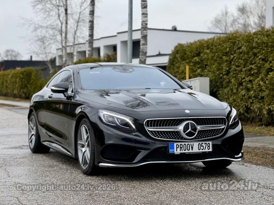 Black Mercedes-Benz S-Class 2016 in Tartu, with an engine capacity of 4.70 L and mileage of 170 thousand km for 41990 €, photo 2 on AUTOMOTO.COM.LV