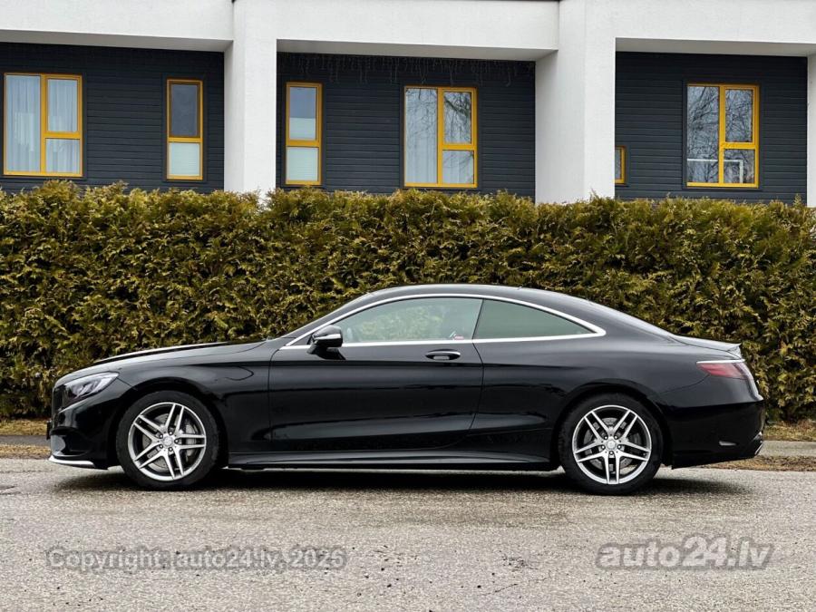 Black Mercedes-Benz S-Class 2016 in Tartu, with an engine capacity of 4.70 L and mileage of 170 thousand km for 41990 €, photo 8 on AUTOMOTO.COM.LV