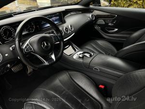 Black Mercedes-Benz S-Class 2016 in Tartu, with an engine capacity of 4.70 L and mileage of 170 thousand km for 41990 €, photo 10 on AUTOMOTO.COM.LV