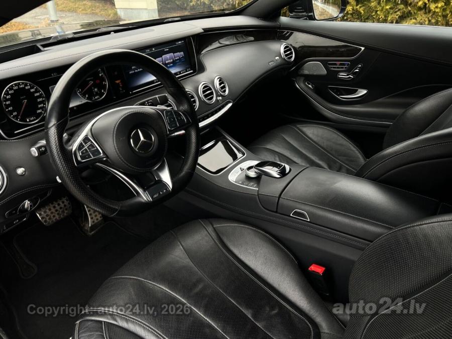 Black Mercedes-Benz S-Class 2016 in Tartu, with an engine capacity of 4.70 L and mileage of 170 thousand km for 41990 €, photo 10 on AUTOMOTO.COM.LV