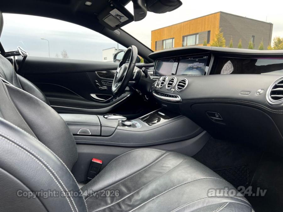 Black Mercedes-Benz S-Class 2016 in Tartu, with an engine capacity of 4.70 L and mileage of 170 thousand km for 41990 €, photo 11 on AUTOMOTO.COM.LV