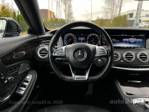 Black Mercedes-Benz S-Class 2016 in Tartu, with an engine capacity of 4.70 L and mileage of 170 thousand km for 41990 €, photo 17 on AUTOMOTO.COM.LV