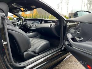Black Mercedes-Benz S-Class 2016 in Tartu, with an engine capacity of 4.70 L and mileage of 170 thousand km for 41990 €, photo 18 on AUTOMOTO.COM.LV