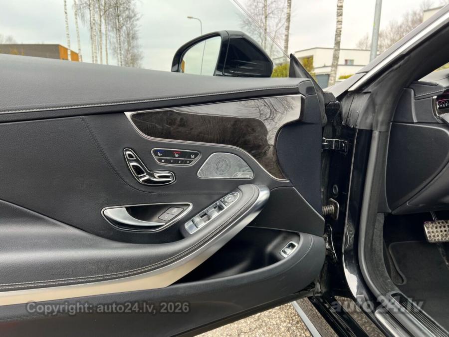 Black Mercedes-Benz S-Class 2016 in Tartu, with an engine capacity of 4.70 L and mileage of 170 thousand km for 41990 €, photo 21 on AUTOMOTO.COM.LV