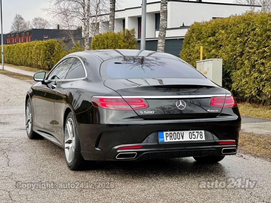 Black Mercedes-Benz S-Class 2016 in Tartu, with an engine capacity of 4.70 L and mileage of 170 thousand km for 41990 €, photo 28 on AUTOMOTO.COM.LV
