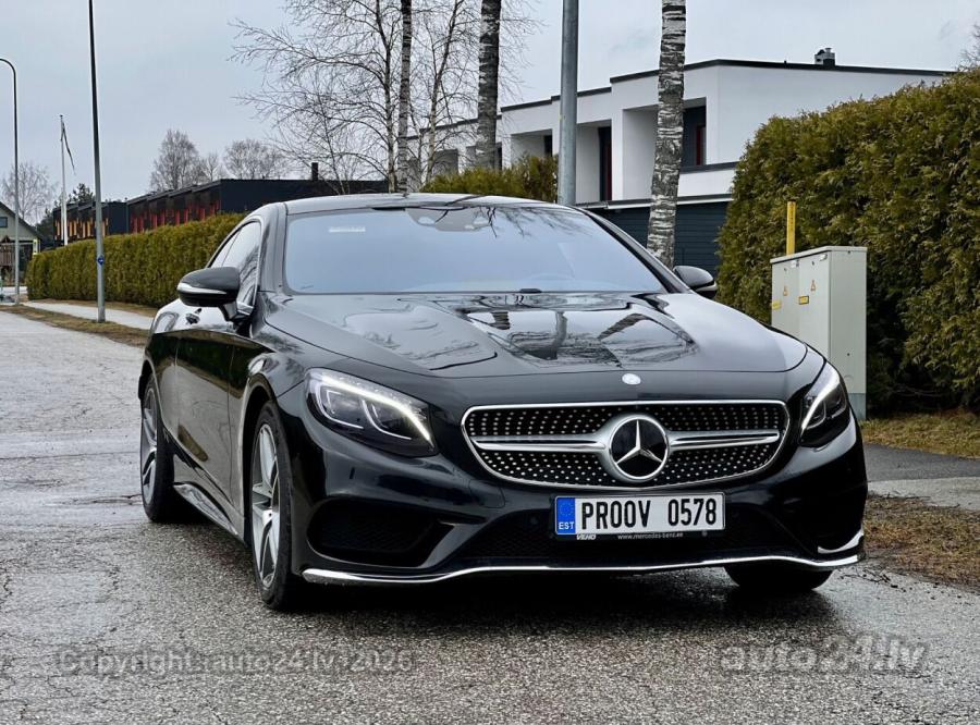 Black Mercedes-Benz S-Class 2016 in Tartu, with an engine capacity of 4.70 L and mileage of 170 thousand km for 41990 €, photo 29 on AUTOMOTO.COM.LV