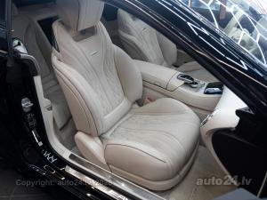 Black Mercedes-Benz S-Class 2017 in Tallinn, with an engine capacity of 5.50 L and mileage of 125 thousand km for 64900 €, photo 14 on AUTOMOTO.COM.LV