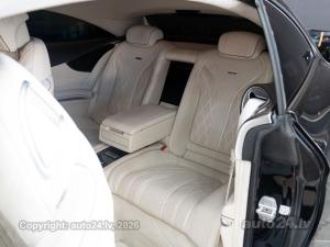 Black Mercedes-Benz S-Class 2017 in Tallinn, with an engine capacity of 5.50 L and mileage of 125 thousand km for 64900 €, photo 15 on AUTOMOTO.COM.LV