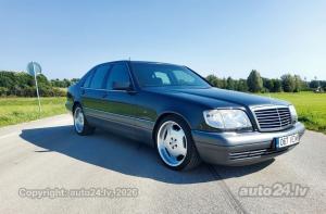 Black Mercedes-Benz S-Class 1996 in Tallinn, with an engine capacity of 3.20 L and mileage of 0 thousand km for 10900 €, photo  on AUTOMOTO.COM.LV