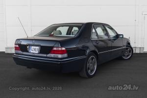Melns Mercedes-Benz S-Class 1997 Tallina, ar dzinēja tilpumu 5.00 L un nobraukumu 203 tūkst. km par 24999 €, foto 9 vietnē AUTOMOTO.COM.LV