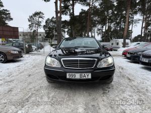 Melns Mercedes-Benz S-Class 2005 Tallina, ar dzinēja tilpumu 3.20 L un nobraukumu 118 tūkst. km par 8999 €, foto 2 vietnē AUTOMOTO.COM.LV