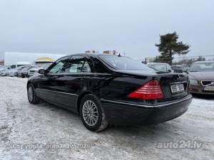 Melns Mercedes-Benz S-Class 2005 Tallina, ar dzinēja tilpumu 3.20 L un nobraukumu 118 tūkst. km par 8999 €, foto 5 vietnē AUTOMOTO.COM.LV
