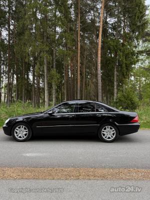 Melns Mercedes-Benz S-Class 2005 Tallina, ar dzinēja tilpumu 3.20 L un nobraukumu 127 tūkst. km par 9500 €, foto 4 vietnē AUTOMOTO.COM.LV