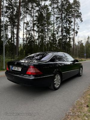 Melns Mercedes-Benz S-Class 2005 Tallina, ar dzinēja tilpumu 3.20 L un nobraukumu 127 tūkst. km par 9500 €, foto 7 vietnē AUTOMOTO.COM.LV