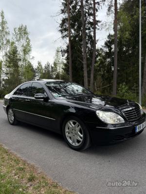 Melns Mercedes-Benz S-Class 2005 Tallina, ar dzinēja tilpumu 3.20 L un nobraukumu 127 tūkst. km par 9500 €, foto 9 vietnē AUTOMOTO.COM.LV