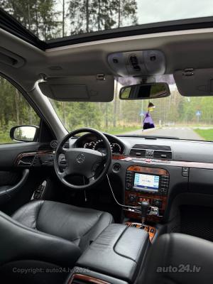 Melns Mercedes-Benz S-Class 2005 Tallina, ar dzinēja tilpumu 3.20 L un nobraukumu 127 tūkst. km par 9500 €, foto 12 vietnē AUTOMOTO.COM.LV