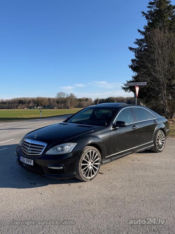 Melns Mercedes-Benz S-Class 2006 Mustvē, ar dzinēja tilpumu 3.00 L un nobraukumu 381 tūkst. km par 5499 €, foto 6 vietnē AUTOMOTO.COM.LV