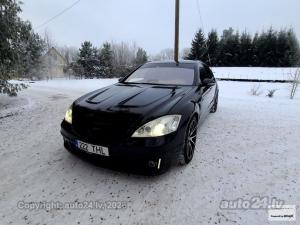 Black Mercedes-Benz S-Class 2006 in Tallinn, with an engine capacity of 4.00 L and mileage of 302 thousand km for 12500 €, photo 3 on AUTOMOTO.COM.LV