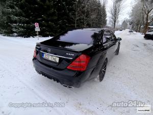 Black Mercedes-Benz S-Class 2006 in Tallinn, with an engine capacity of 4.00 L and mileage of 302 thousand km for 12500 €, photo 4 on AUTOMOTO.COM.LV