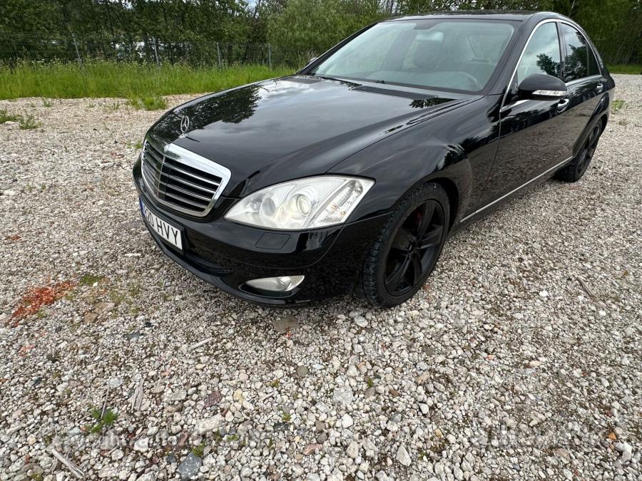 Melns Mercedes-Benz S-Class 2006 Valga, ar dzinēja tilpumu 3.00 L un nobraukumu 0 tūkst. km par 3500 €, foto 4 vietnē AUTOMOTO.COM.LV