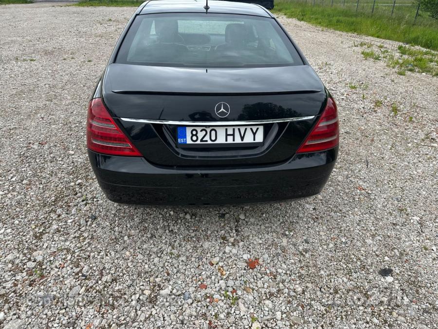 Melns Mercedes-Benz S-Class 2006 Valga, ar dzinēja tilpumu 3.00 L un nobraukumu 0 tūkst. km par 3500 €, foto 9 vietnē AUTOMOTO.COM.LV