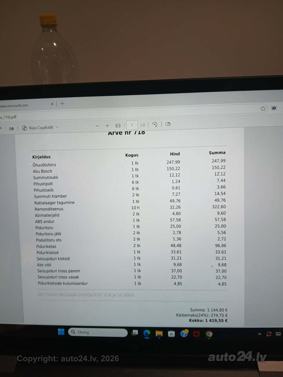Черный Мерседес С Класс 2006 в Таллин, объемом двигателя 3.00 л и пробегом 461 тыс. км за 5500 €, фото 16 на AUTOMOTO.COM.LV
