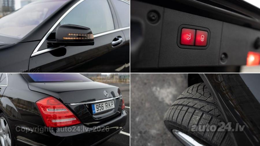 Melns Mercedes-Benz S-Class 2007 Tallina, ar dzinēja tilpumu 4.00 L un nobraukumu 380 tūkst. km par 7499 €, foto 12 vietnē AUTOMOTO.COM.LV