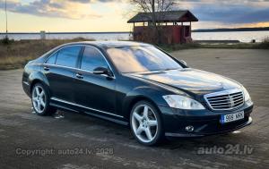 Black Mercedes-Benz S-Class 2007 in Kardla, with an engine capacity of 5.50 L and mileage of 207 thousand km for 11499 €, photo 5 on AUTOMOTO.COM.LV