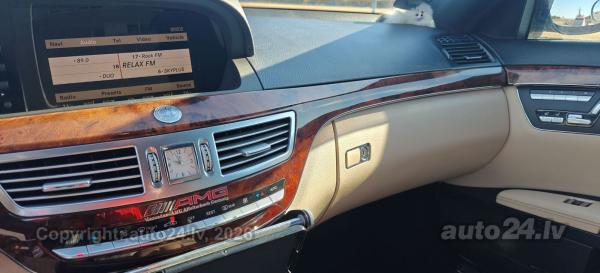 Melns Mercedes-Benz S-Class 2007 Tallina, ar dzinēja tilpumu 5.50 L un nobraukumu 306 tūkst. km par 7500 €, foto 7 vietnē AUTOMOTO.COM.LV