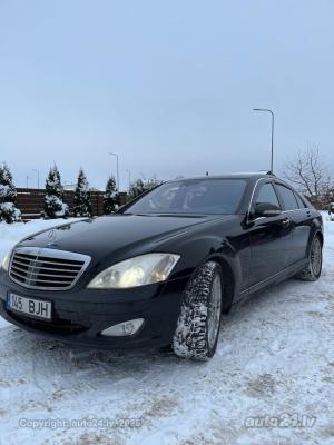 Melns Mercedes-Benz S-Class 2008 Tallina, ar dzinēja tilpumu 4.70 L un nobraukumu 297 tūkst. km par 8500 €, foto 4 vietnē AUTOMOTO.COM.LV