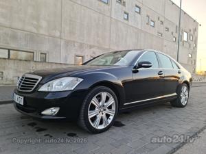 Black Mercedes-Benz S-Class 2008 in Tallinn, with an engine capacity of 3.00 L and mileage of 306 thousand km for 6300 €, photo  on AUTOMOTO.COM.LV