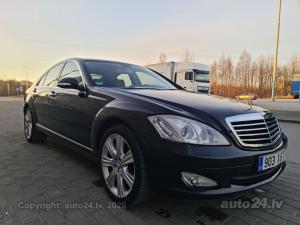 Black Mercedes-Benz S-Class 2008 in Tallinn, with an engine capacity of 3.00 L and mileage of 306 thousand km for 6300 €, photo 5 on AUTOMOTO.COM.LV